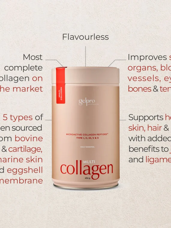 Gelpro Multi Collagen Unflavoured - Wellness Nutrition Middle Park