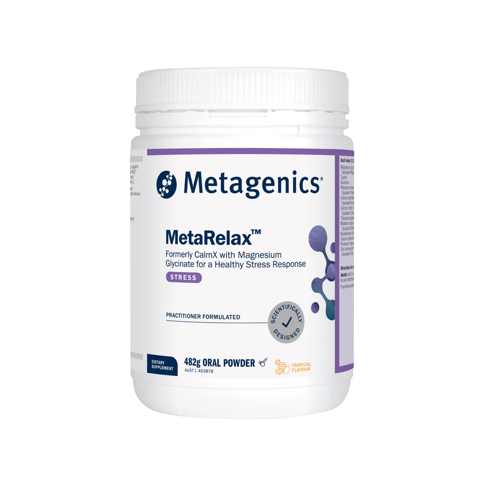 Metagenics MetaRelax Powder (formerly CalmX) - Wellness Nutrition ...