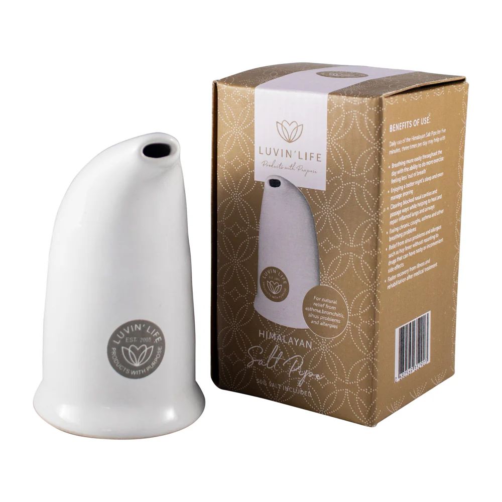 Luvin' Life Himalayan Salt Pipe Inhaler - Wellness Nutrition Middle Park